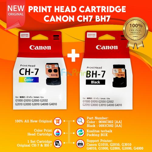 Promo Print Head Cartridge BH7 BH-7 Black CH7 CH-7 Color Printer Canon ...