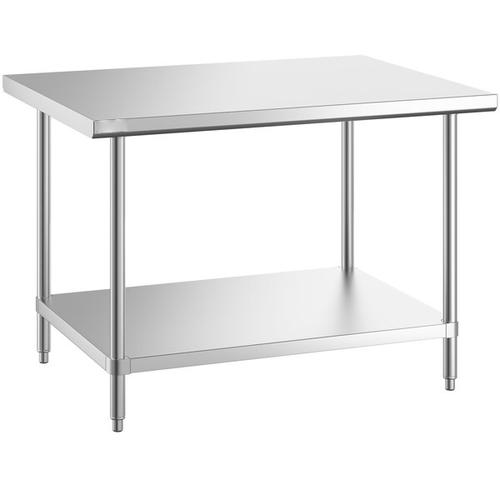 Jual Work Table Meja Stainless 2 Rak Dapur Bakery Panjang 1.2 Meter RWT ...