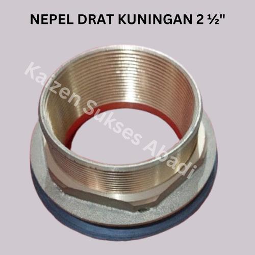 Jual fitting sambungan penyambung pipa pvc Nepel Nepple drat kuningan ...