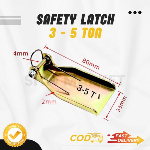 Jual Safety Latch 3T Dan 5T Hook Safety Latch Chain Block - 602 - 5T ...