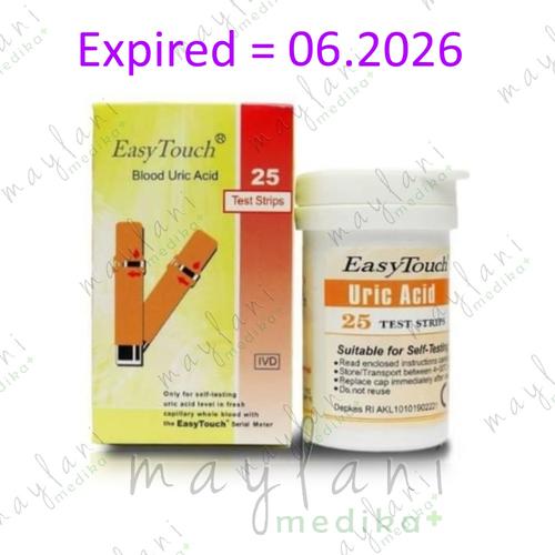 Jual Easy Touch Asam Urat Strip Easy Touch Uric Acid Strips ET UA ...