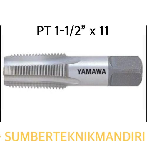 Jual YAMAWA HSSE TAP PIPA BSPT 1-1/2" X 11 / PIPE TAPS PT 1-1/2" X 11 YAMAWA / 1-1/2 X 11 TAP ...