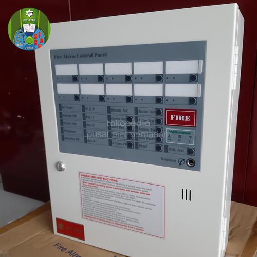 Jual mcfa control panel alarm 10 zone merk jet star cw battery - Kab ...