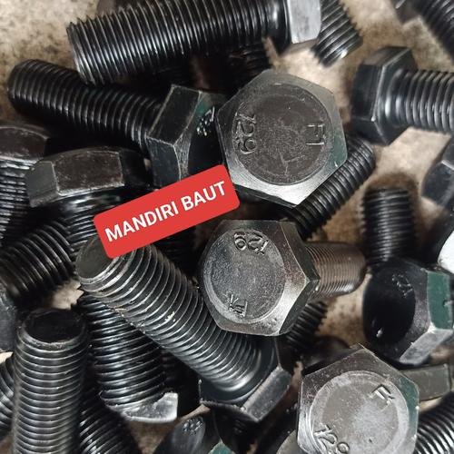 Jual baut mur baja HTB grade 12.9 m30 × 100 bolt nut hex 30x100 ...