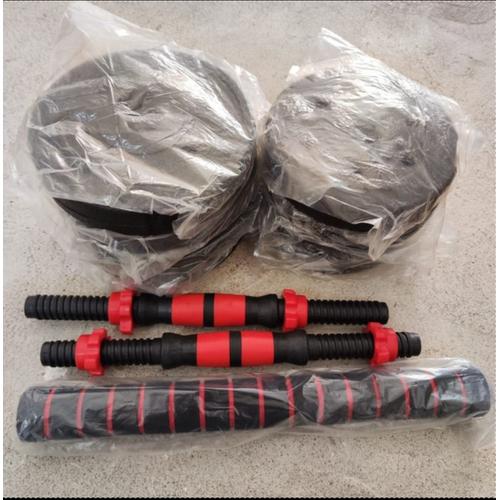 Jual (GRAB) Barbel dumbbell set 15Kg PVC MOHON BACA DESKRIPSI SEBELUM ...