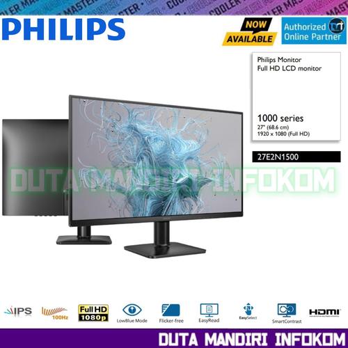 Promo Philips 27E2N1500 27" Inch - FHD IPS 100Hz 1ms HDMI VGA LowBlue ...