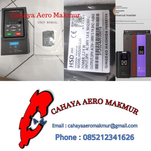 Jual Inverter HSD 2.2kw 3hp 3phase 380v - Kota Tangerang - Aeromax_NEW ...
