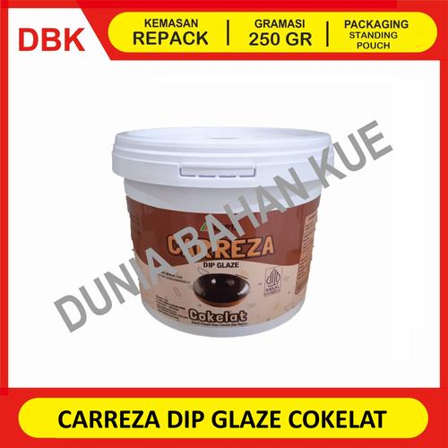Jual GLAZE DARK CHOCOLATE - REPACK 250 GR / COKELAT DIP GLAZE SELAI ...