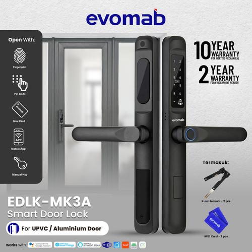 Jual Evomab Kunci Pintu Digital Smart Home Pintu Alumunium UPVC EDLK ...