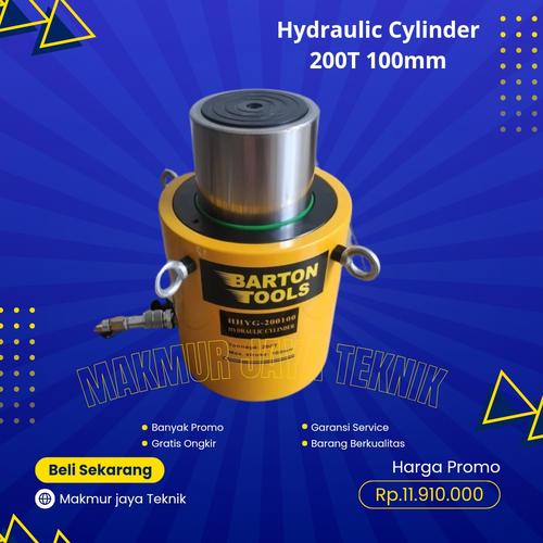 Jual 200T 100mm Single Hydraulic Cylinder Standar BARTON Silinder Hidrolik - Jakarta Barat ...