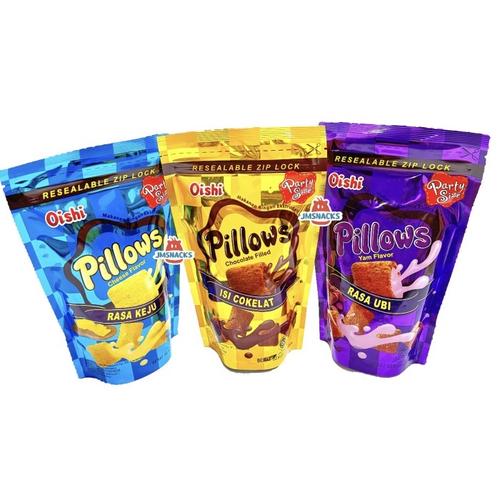 Jual [PROMO!!] Oishi Pillows Pouch 100gr Aneka Rasa - Cemilan nikmat ...