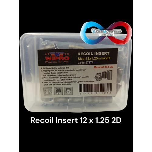 Jual Recoil Insert 12 x 1.25 x 2D Wipro per 1 pcs - Kota Bogor ...