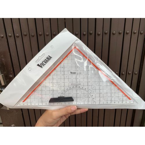 Jual penggaris segitiga pegangan vicana Germany segitiga 30 cm arsitek ...