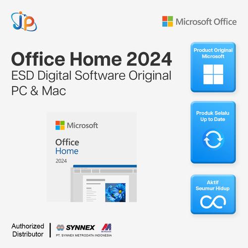 Promo Microsoft Office Home 2024 ESD Digital Software Original Pc & Mac Cicil 0% 3x - Jakarta ...
