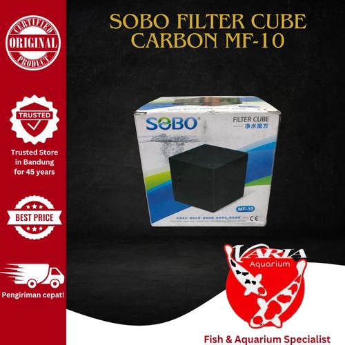 Jual Sobo Filter Cube Carbon MF-10 Media Filter Aquarium Karbon Aktif ...
