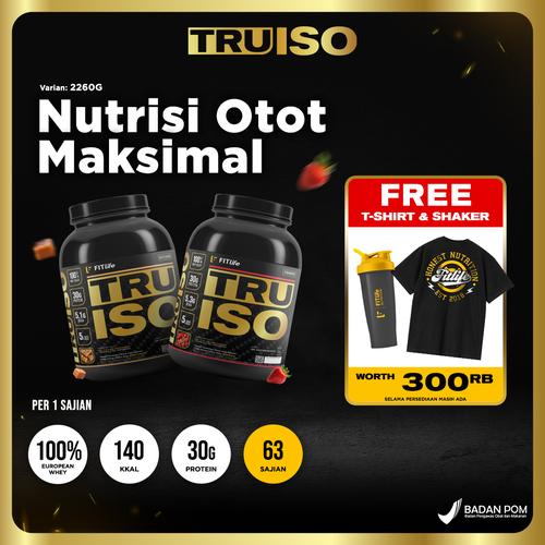 Promo FITlife Truiso Whey Protein Isolate 5lbs/2260gr (WPro Iso ...