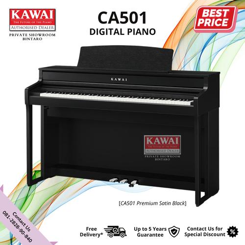 Jual New! CA501 Kawai Digital Piano Penerus Model CA59 Authorized Dealer - Hitam - Kota ...