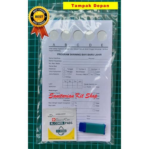 Jual Kertas SHK KIT / Kertas Speciment SHK Kit / Skrining Hipotiroid ...