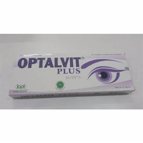 Jual Optalvit Plus Strip 10 Tablet / box 30 tablet - suplemen mata ...