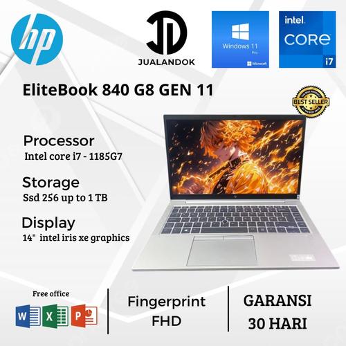 Promo Laptop HP EliteBook 840 G8 Core i7 Gen 11 - RAM 32GB - SSD 1TB ...