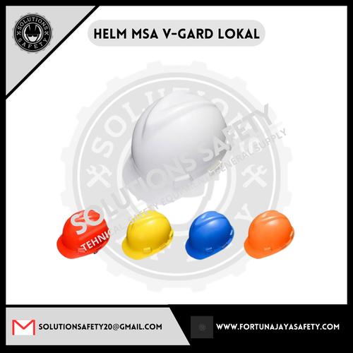 Promo HELM SAFETY MSA FULL SET / HELM KERJA PROYEK LOCAL - ORIGINAL - Putih - Jakarta Barat ...