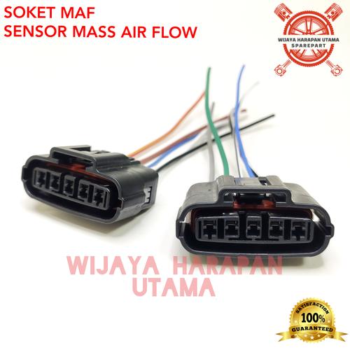 Jual Soket Sensor MAP Air Flow Innova Fortuner Hilux Camry Vios Yaris ...