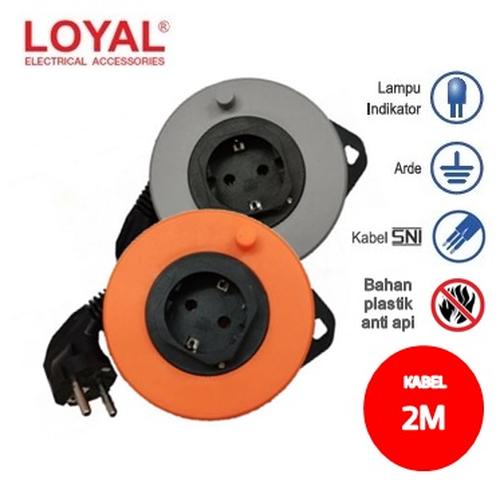 Promo LOYAL LY-150 Kabel Roll Travel Colokan Sambungan Stop Kontak LY ...