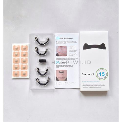 Jual Nasal Dilator Magnetic Patch Nose Dilator Alat pelega pernafasan ...
