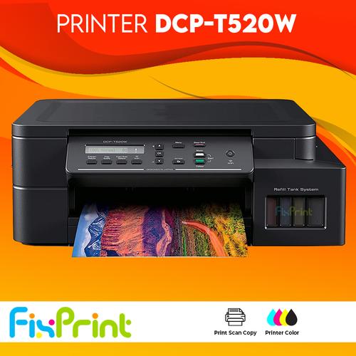 Promo Printer Brother DCP-T520W DCP T520 InkTank Print Scan Copy Wifi ...