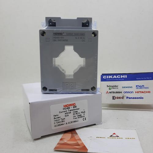 Jual HG40I-400 (400/5A) (CT) CURRENT TRANSFORMER COIL, HOWIG - Jakarta ...