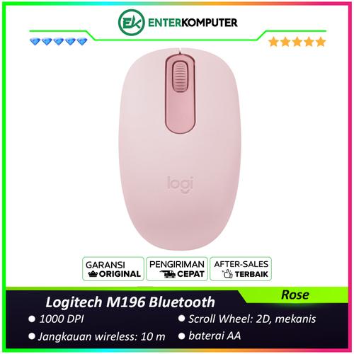 Jual Logitech M196 Bluetooth Mouse - Rose - Jakarta Pusat - Enter ...