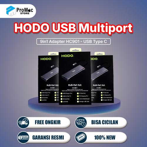 Jual HODO USB Hub MultiPort 9in1 USB Type C Adapter HC901 - Jakarta Selatan - ProMac Store ...
