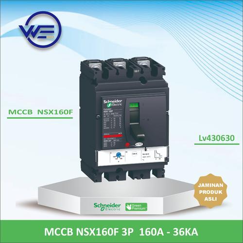 Jual MCCB NSX160F 3P 160A 36KA TM160D LV430630 Schneider Original - Kota Tangerang - WE IND ...
