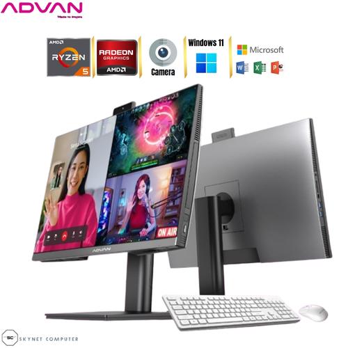 Promo ADVAN Force One PC AIO Amd Ryzen 5 6600H RAM32GB SSD1TB + 1TB HDD ...