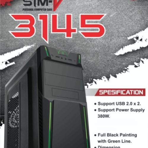 Jual CASING SIMBADDA SIM V / CASE PC SIMBADA SIM-V 3145 NON / TANPA PSU ...