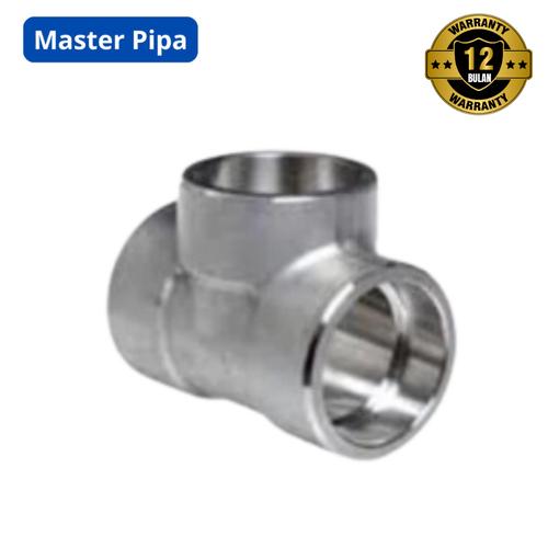 Jual Tee Stainless 3/4 inch Class 3000 SW - Tee Sock Weld - Kab ...