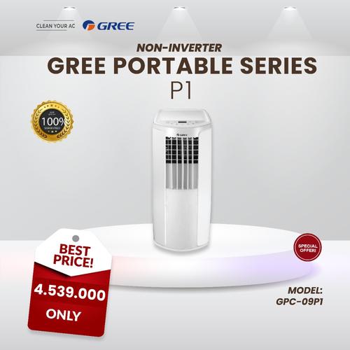 Jual GREE AC 1 PK PORTABLE SERIES NON INVERTER P1 | GPC-09P1 - UNIT ...