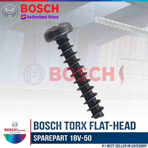 Jual Bosch Torx Flat-Head Screw gsb 18V-50 Sparepart Baut Mesin Bor ...