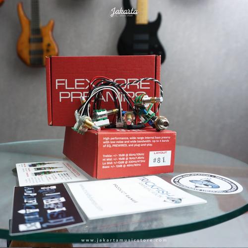 Jual Trickfish-Mike Pope Flexcore Bass Preamp Layout #81 - Jakarta ...