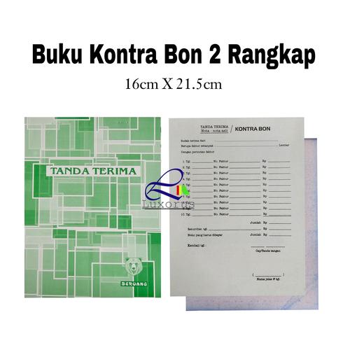 Jual Buku Tanda Terima Kontra Bon Rangkap 2 - Kota Bandung - Luxorus ...