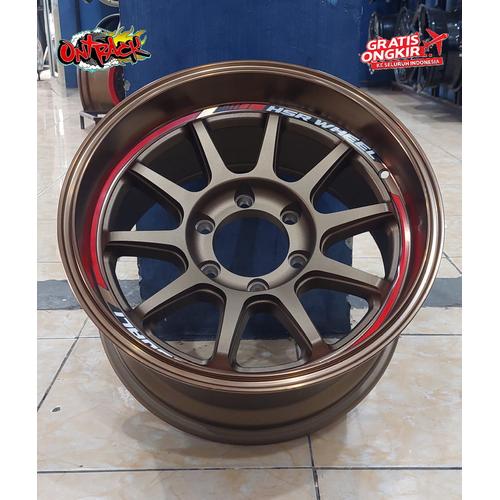 Jual VELG MOBIL RACING R17 HSR TOBOALI COCOK UNTUK PAJERO FORTUNER HILUX DOUBLE EVEREST DMAX ...