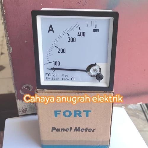 Jual Amper meter analog 400A fort Amper meter FT 96 Fort Amper meter ...