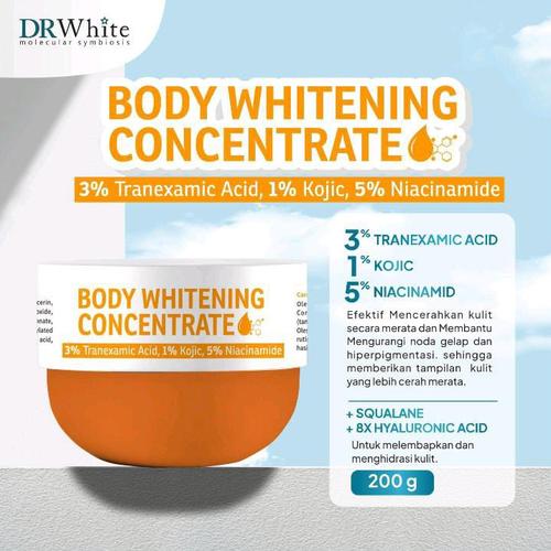 Jual DRWHITE Concentrate Pemutih Tubuh dengan Asam Tranexamic, Kojic ...
