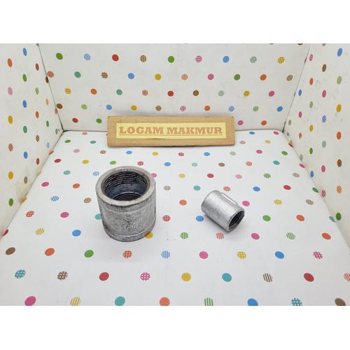 Promo [KOLEKSI LENGKAP] SAMBUNGAN SOK BESI GI - FITTING SOCKET GALVANIS ...