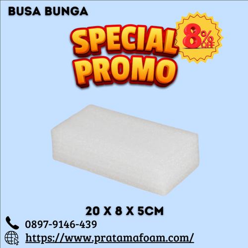 Promo Busa Bunga Gabus Kering / Busa Bucket Bunga - 20 x 8 x 5cm - Kab ...