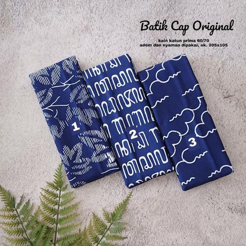 Jual Kain Batik Cap Alusan Motif Garutan Daun Hanacaraka Aksara Jawa ...