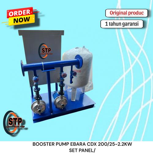 Jual BOOSTER PUMP EBARA CDX 200/25-2.2KW SET PANEL/sudah satu sett - Jakarta Barat - SUMBER ...