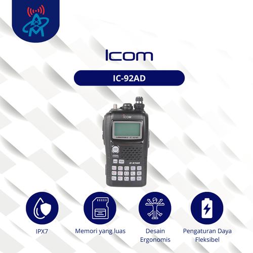 Jual Icom IC92 AD Frequency Multi Band VHF Air Band UHF 350 Mhz 400 Mhz - Kota Bandung ...