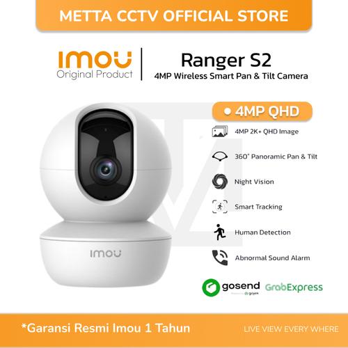 Jual Imou Ranger S2 4MP QHD Smart Pan & Tilt IP Camera CCTV Indoor Wifi ...