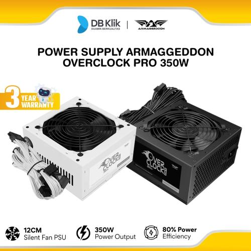 Jual Power Supply Armaggeddon Overclock PRO 350W - BLACK - Kab. Sleman - DBKlik Indonesia ...